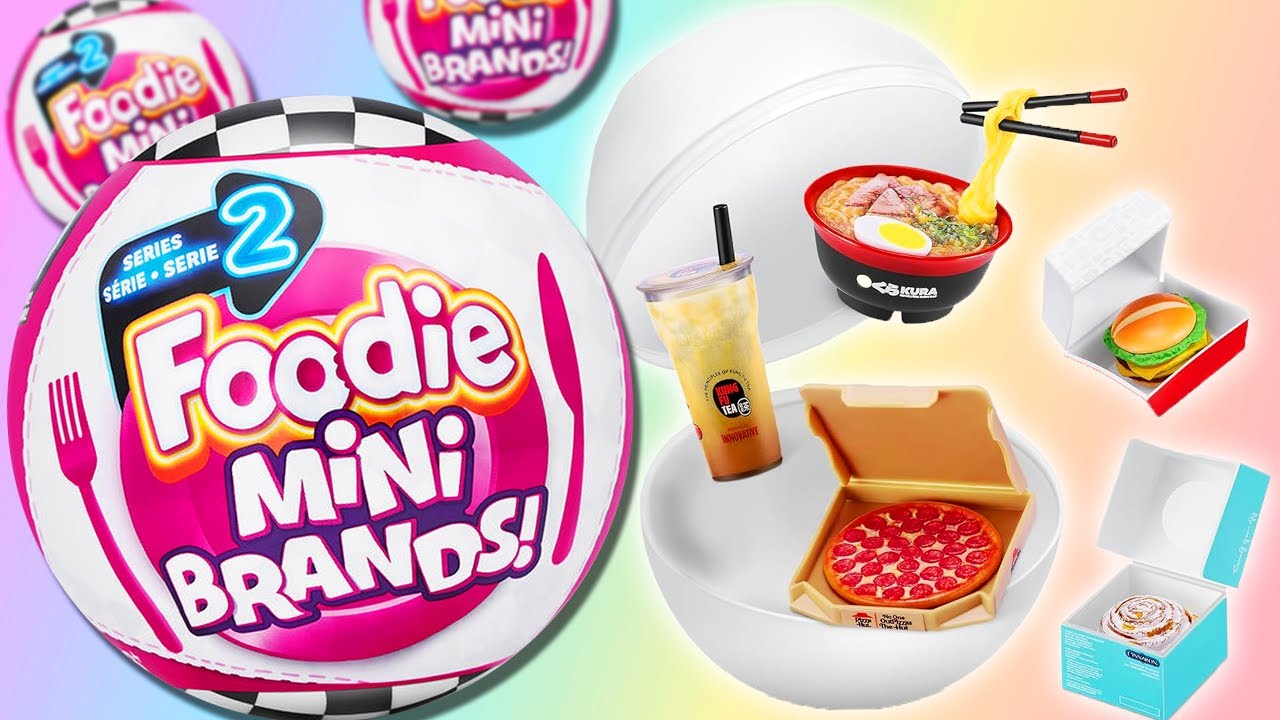 Opening *MINI BRANDS* FOODIE Series 2!! - YouTube