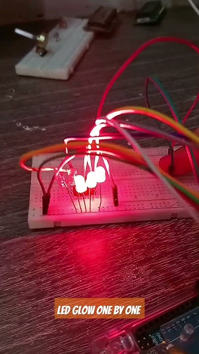 Arduino Programmingled Glow One By One Arduino Arduinoide Arduinolove Arduinoproject Youtube