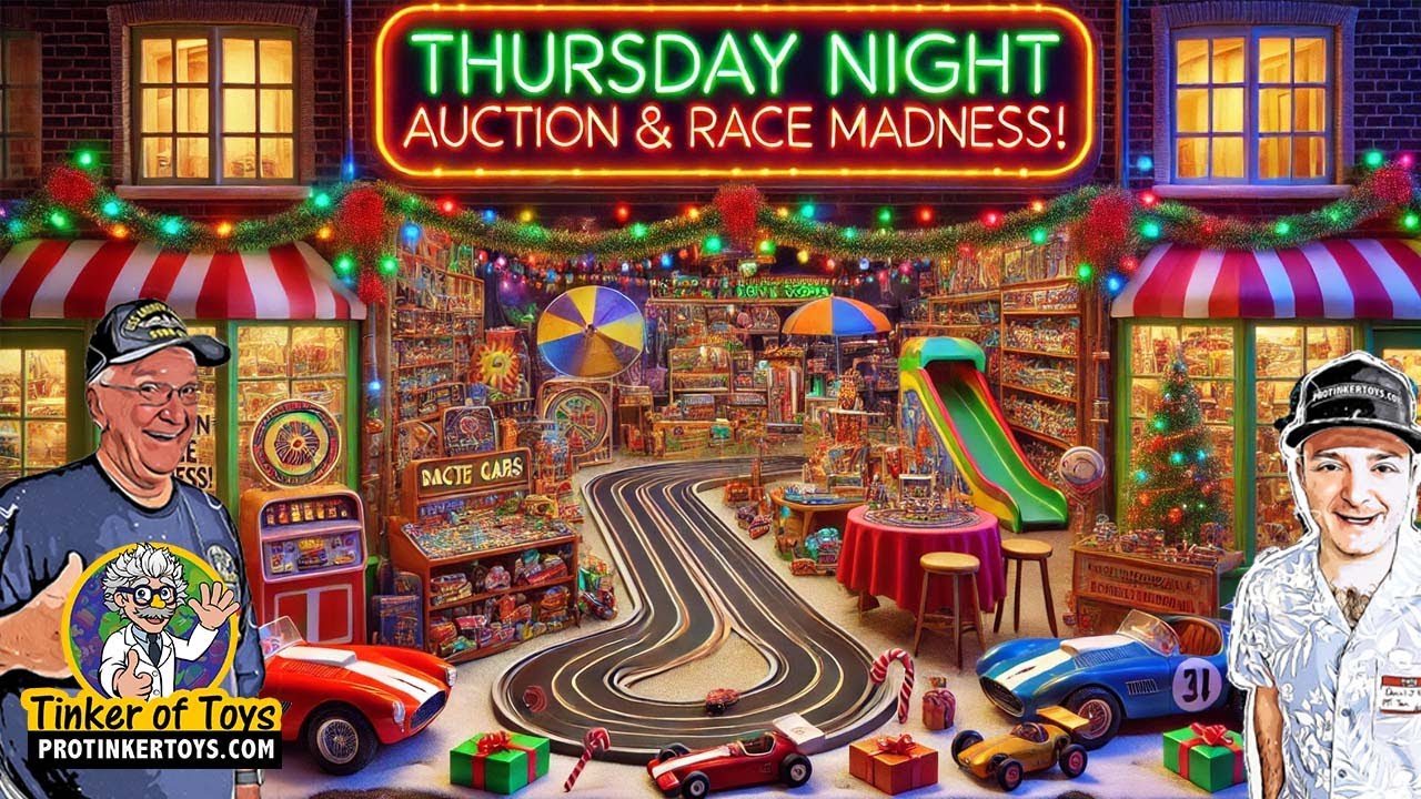 Thursday Night Auction & Race Madness! - YouTube