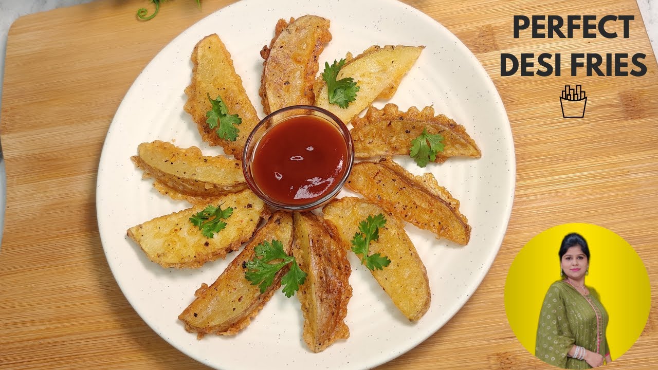 Perfect Crispy Desi Fries l VIRAL Potato Recipe l Starter Recipes ...