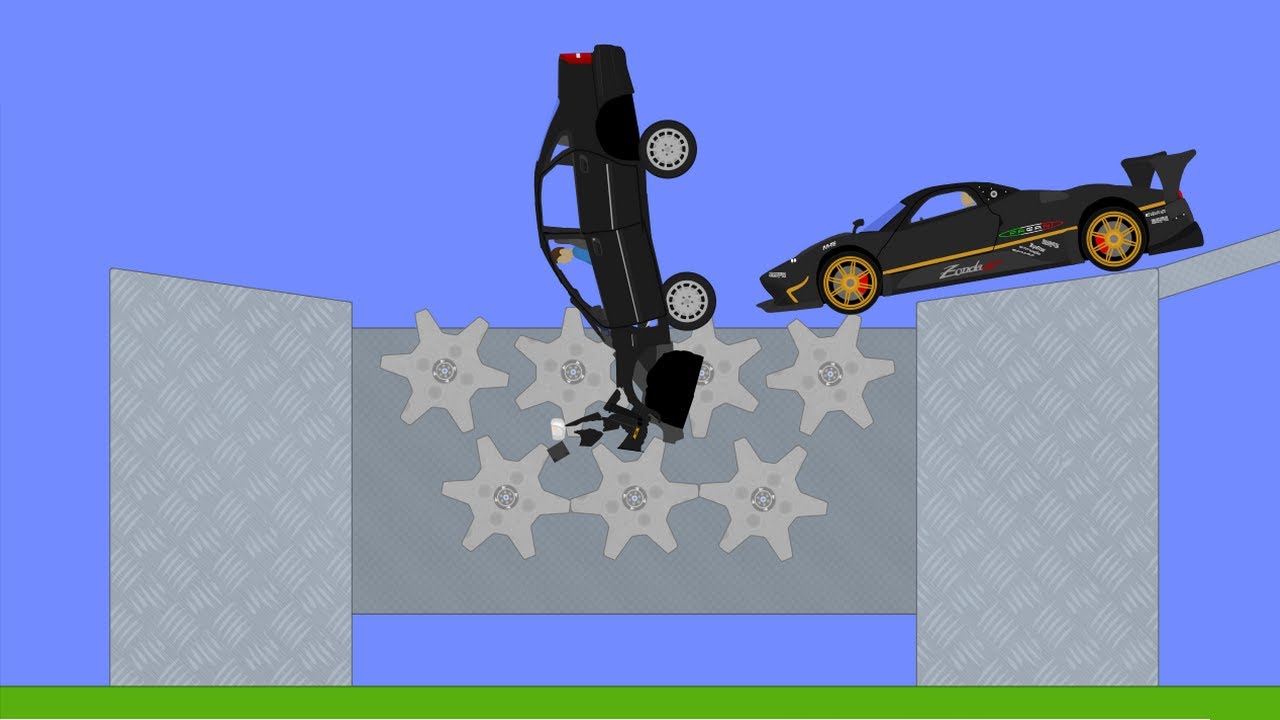 Cars VS Crusher Machine - Extreme car crashes - Crazy destruction in ...