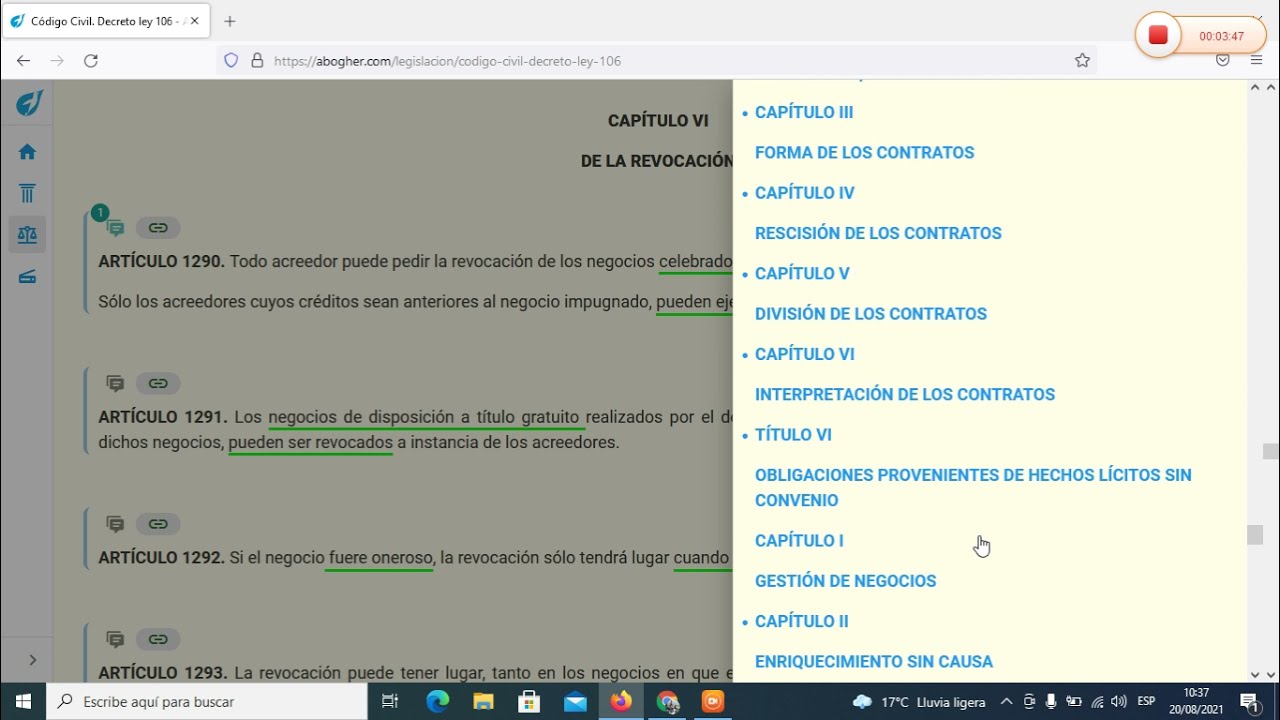 Código Civil de Guatemala comentado, subrayado y vinculado. - YouTube