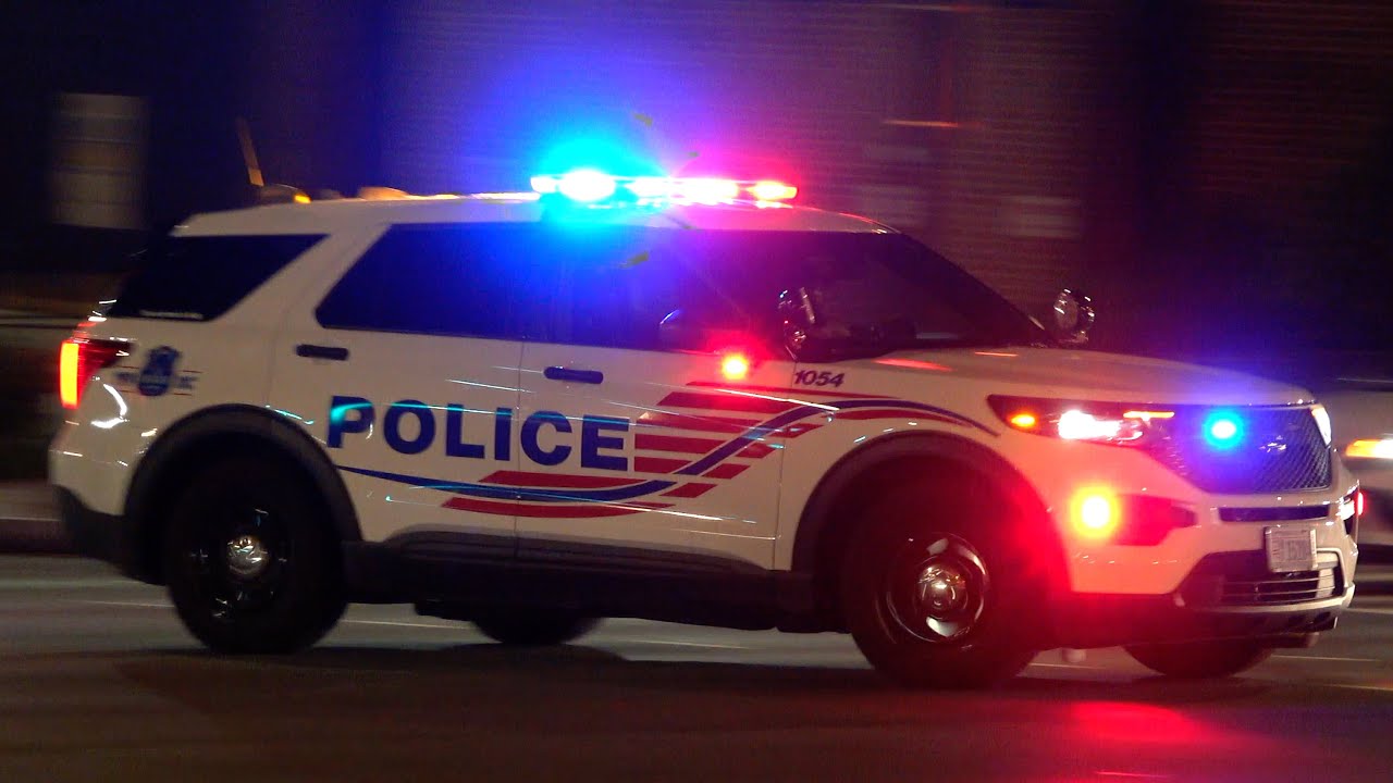 Washington DC Metropolitan Police 1024 & 1054 Responding - YouTube