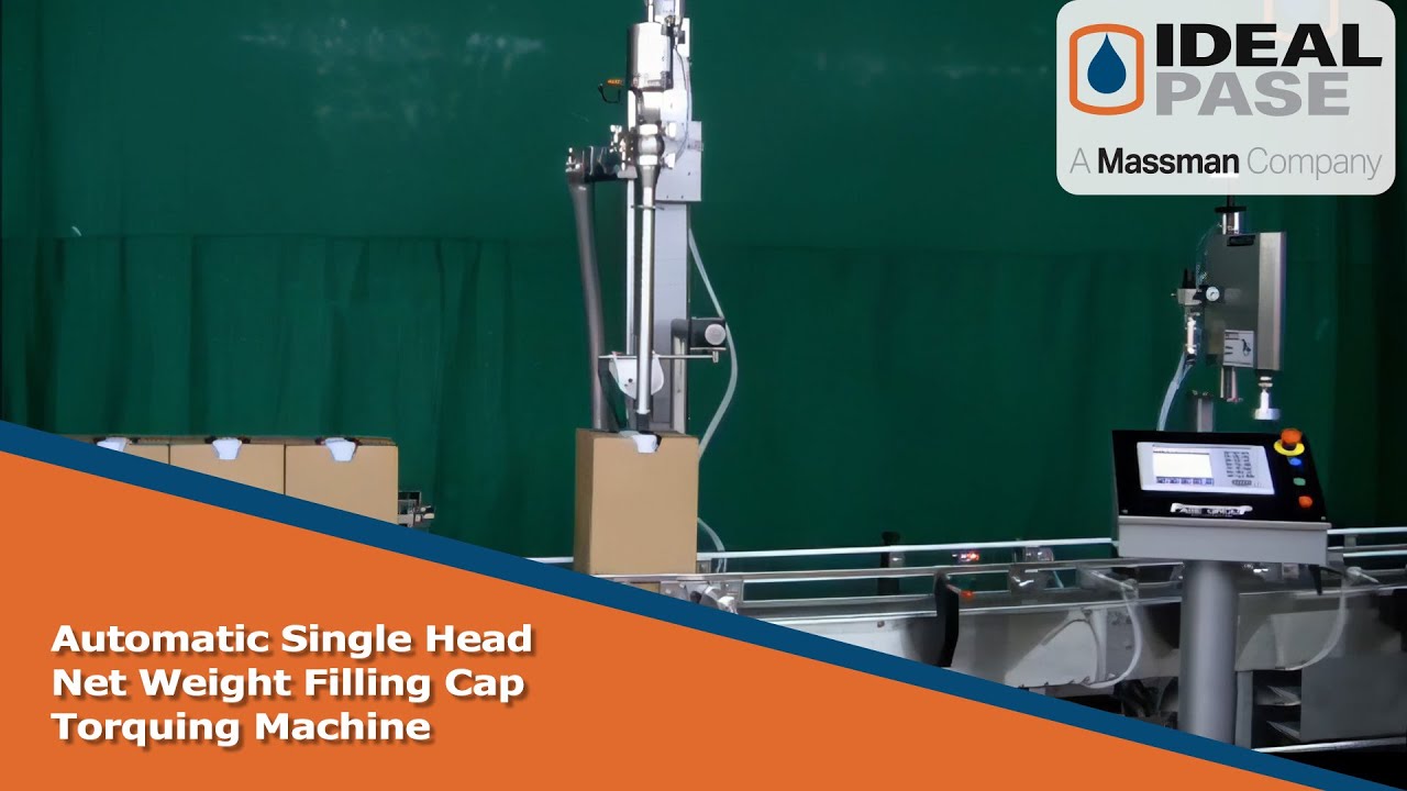 Automatic Net-Weight Filling System - YouTube