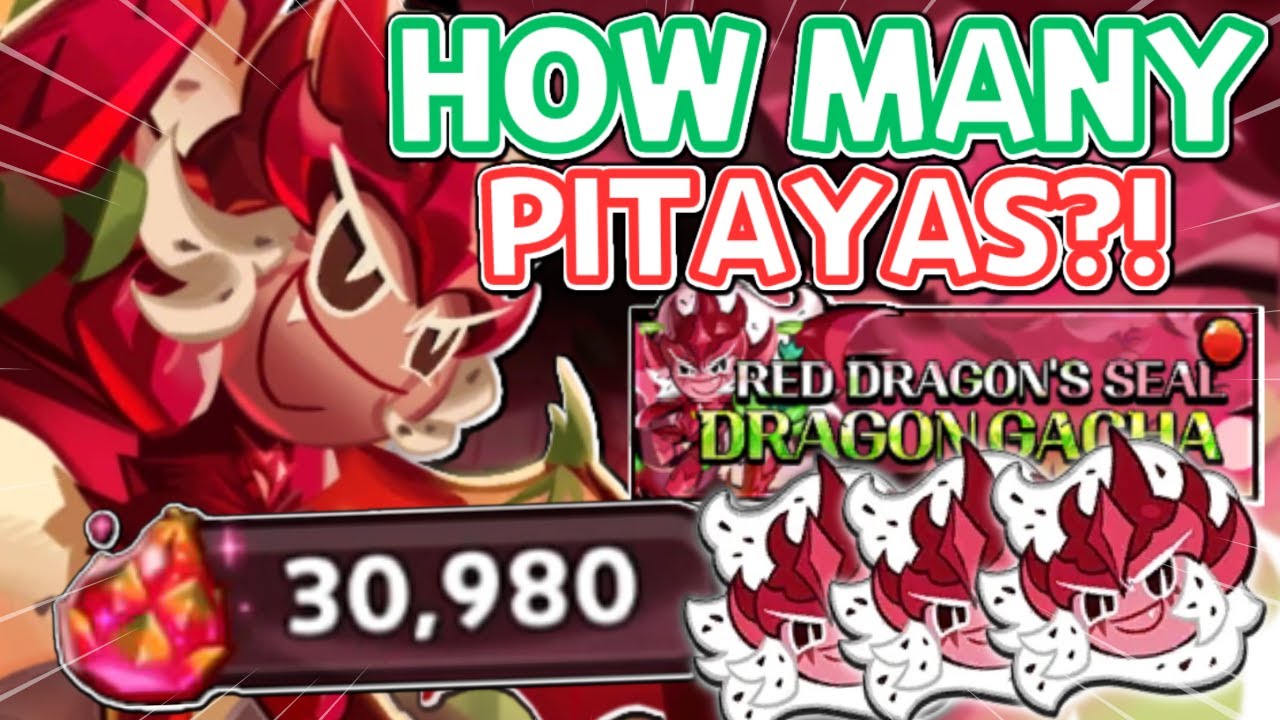 30K+ Red Dragon's Seal CRK Gacha! How Many PITAYA DRAGONS?! - YouTube