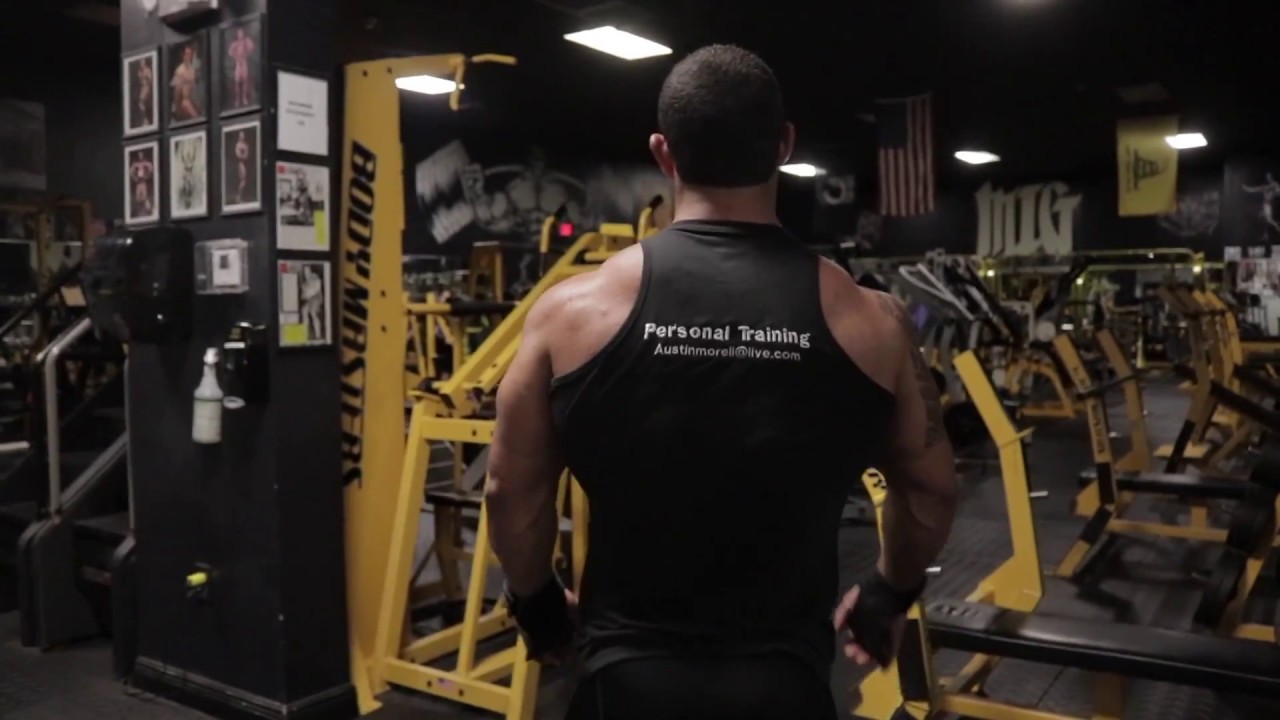 Austin Morell 12 Weeks Out Shoulder & Hamstring Training at Miami Iron ...