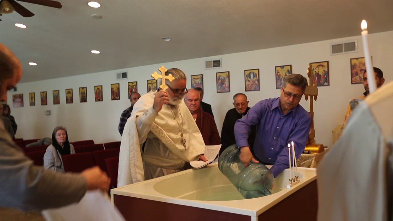 Adult Orthodox Baptism Feb 19 2017 - YouTube