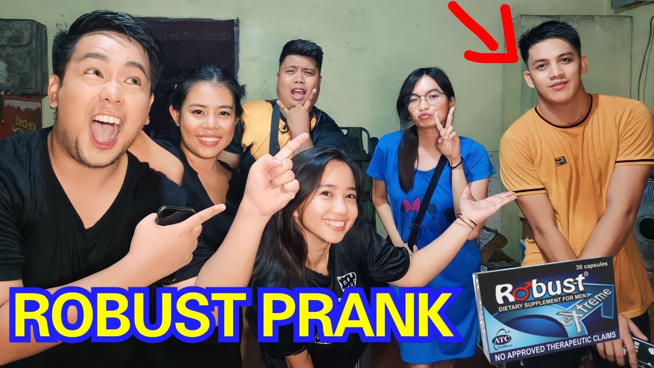 ROBUST PRANK (Hindi tumigas 🤣🤣) - YouTube