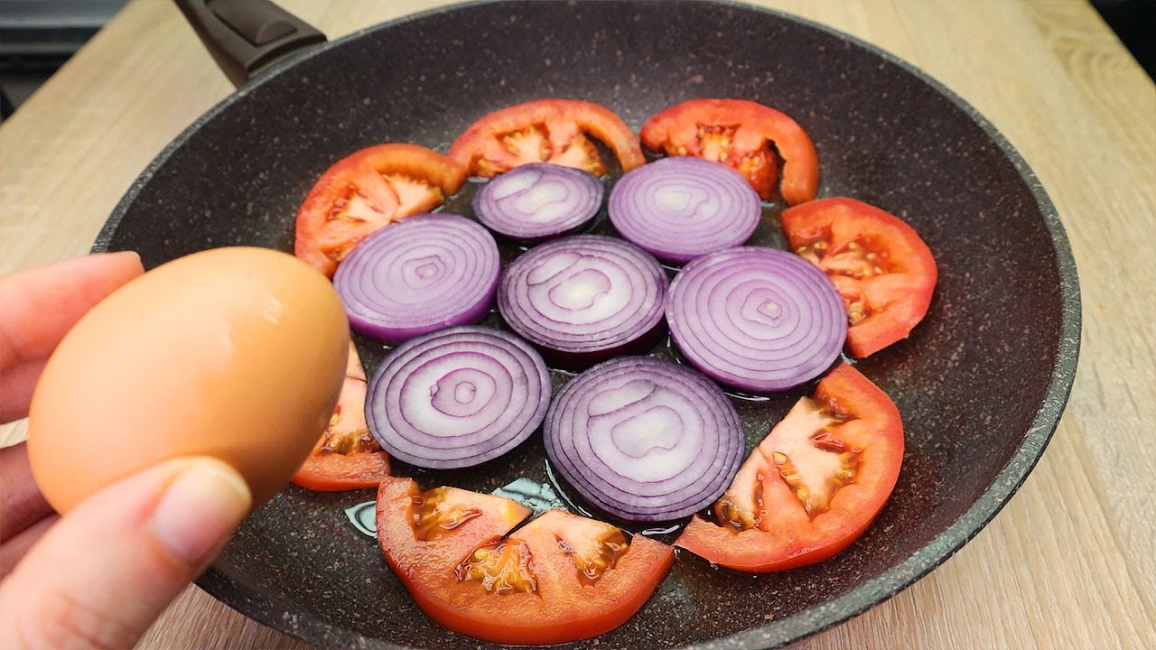 Haben Sie Tomaten, Eier und Zwiebeln? Machen Sie dieses einfache Rezept ...