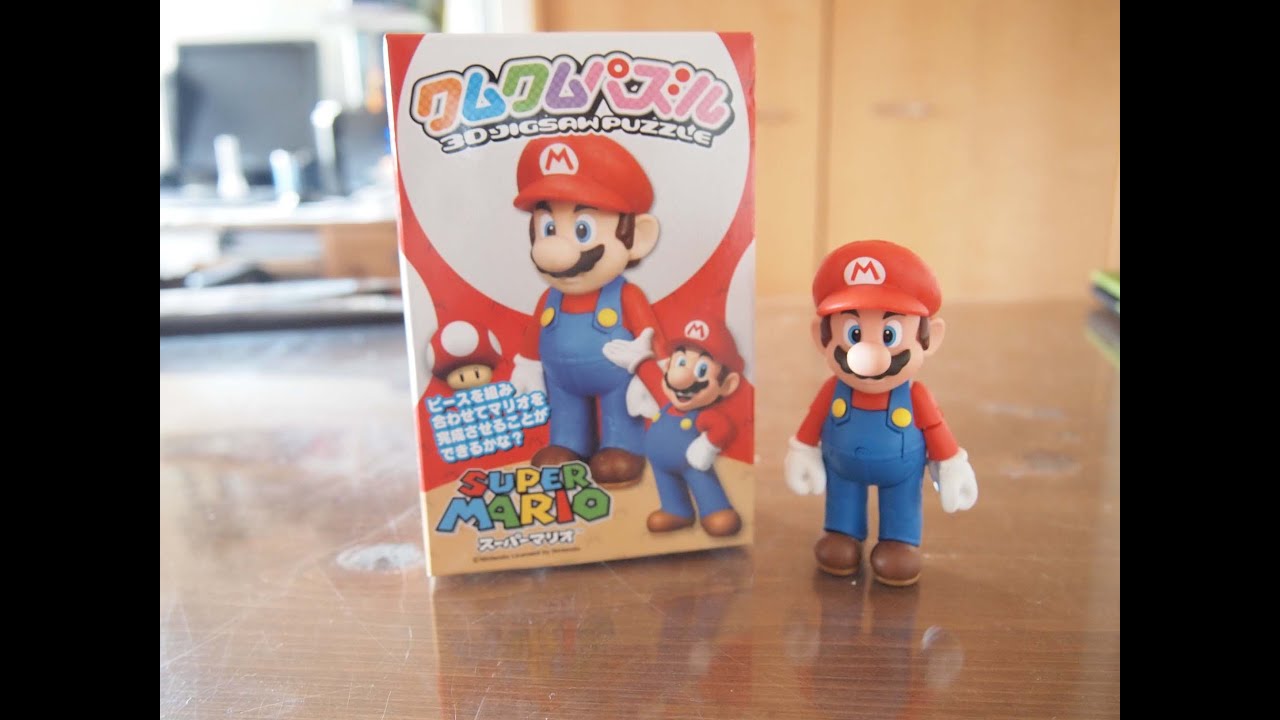 スーパーマリオ立体パズル SUPER MARIO 3D PUZZLE - YouTube