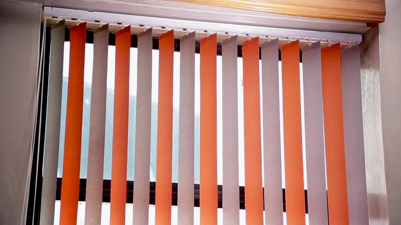 OPERATING VERTICAL BLINDS - YouTube