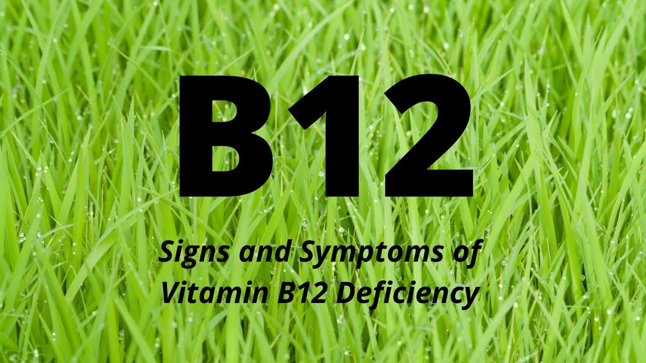8 major signs and symptoms of vitamin B12 deficiency - YouTube