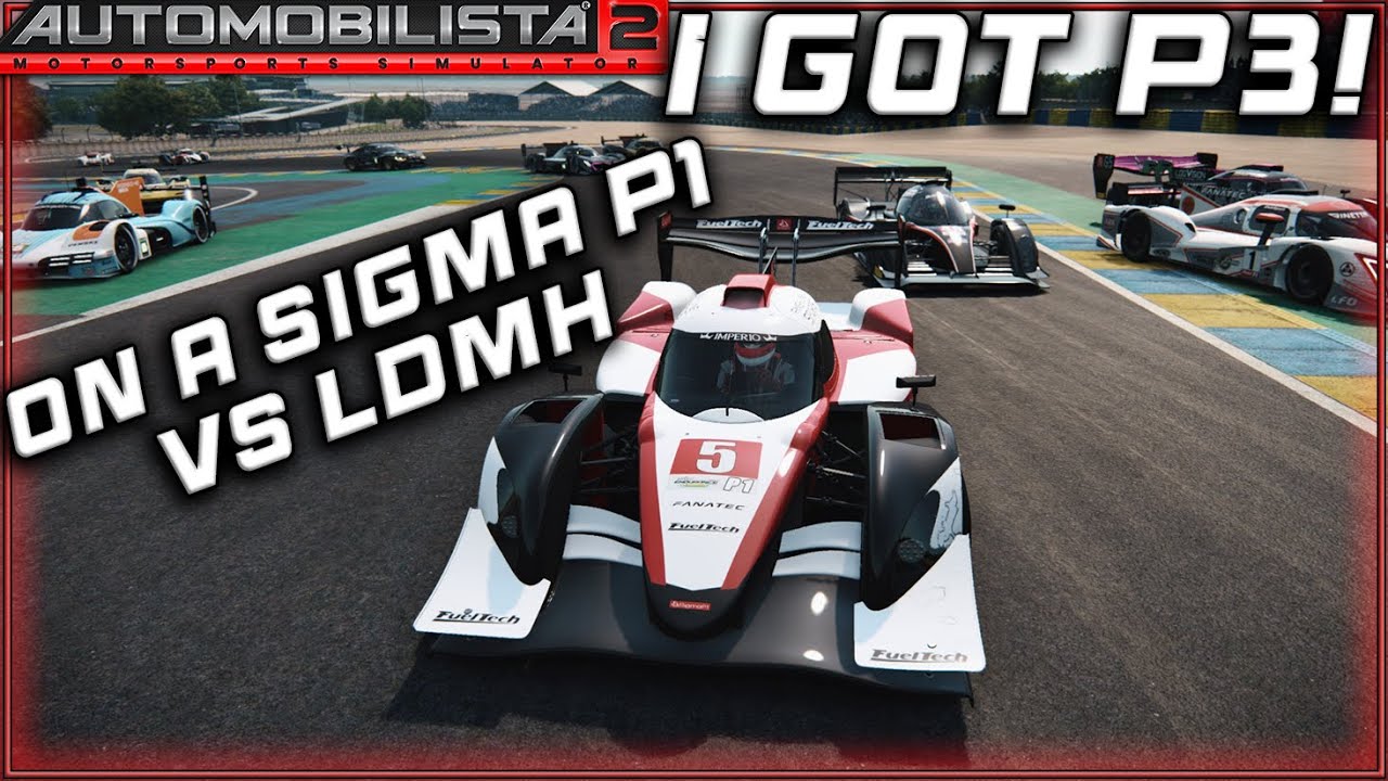 Amazing Podium ! on Sigma P1 G5 [LMP3] vs LMDh multiclass race at ...
