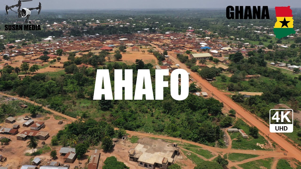 Ahafo Region of Ghana with Goaso as Capital 4K UHD E01 - YouTube