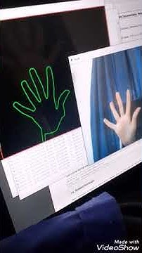 Hand detection using Computer vision - YouTube