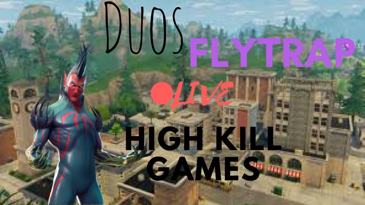 Fortnite // Fortnite Live Gameplay // Flytrap Gameplay - YouTube