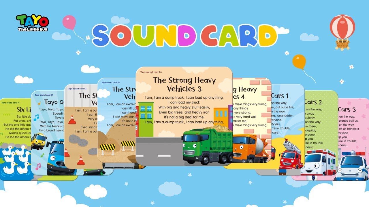 Click & Play! TAYO Sound Card! - YouTube