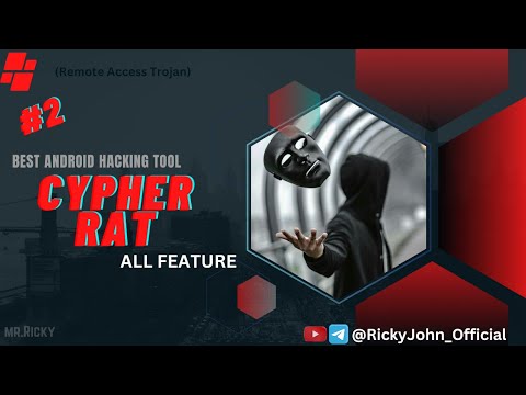 Cypher rat All Features| Android Hacking |#Part 2|(powerful Android hacking Tool)@RickyJohn ...