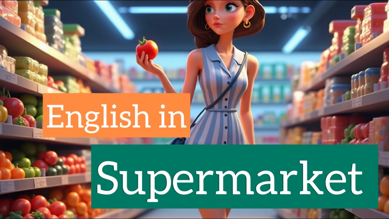 Supermarket conversation in English:supermarket conversation English ...