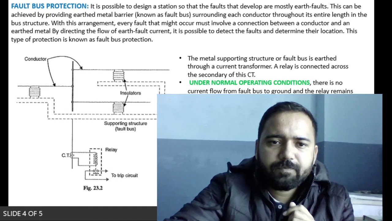 PROTECTION OF BUS BAR & TRANSMISSION LINE LECTURE_1 - YouTube