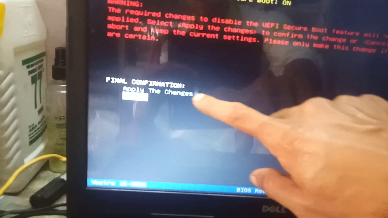 Dell uefi error how to boot Dell laptop uefi error ithelper - YouTube