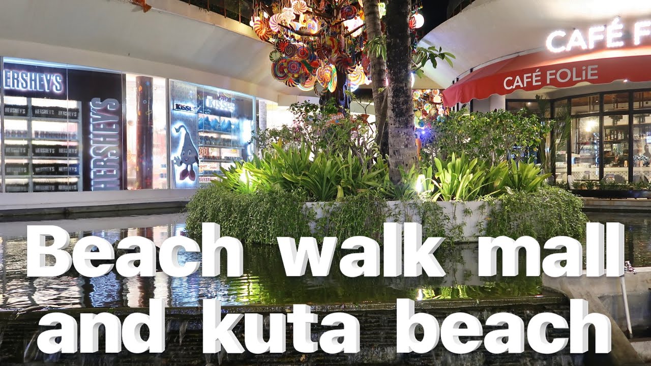 Beach walk mall and kuta beach Bali Indonesia ⁠🇮🇩 - YouTube