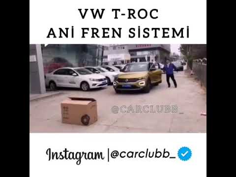 VW T-ROC ANİ FREN SİSTEMİ💥