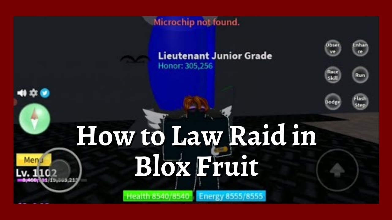 How to Law Raid in Blox Fruit - YouTube