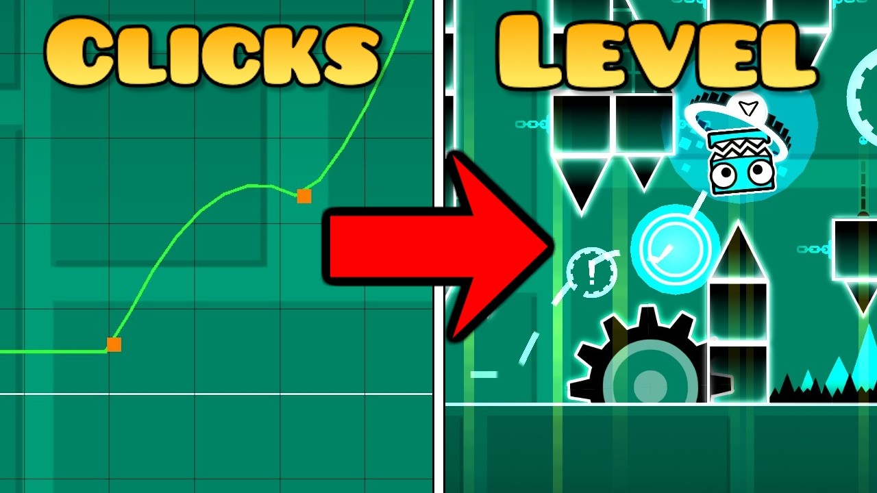 I Built A Level Based On The CLICKS ONLY! - YouTube