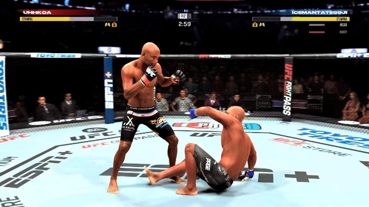 (EA SPORTS UFC 5 epic knockout ) - YouTube