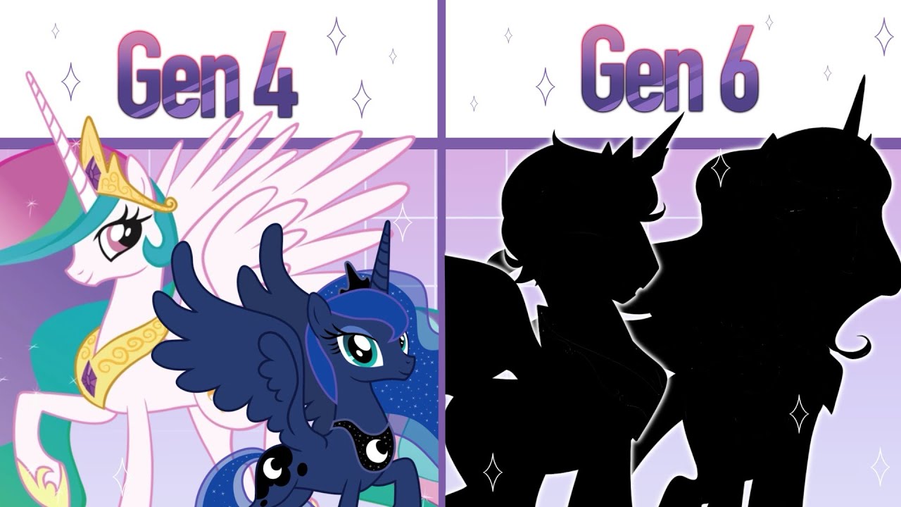 MLP Gen 6 - Drawing the Next Gen My Little Pony - YouTube