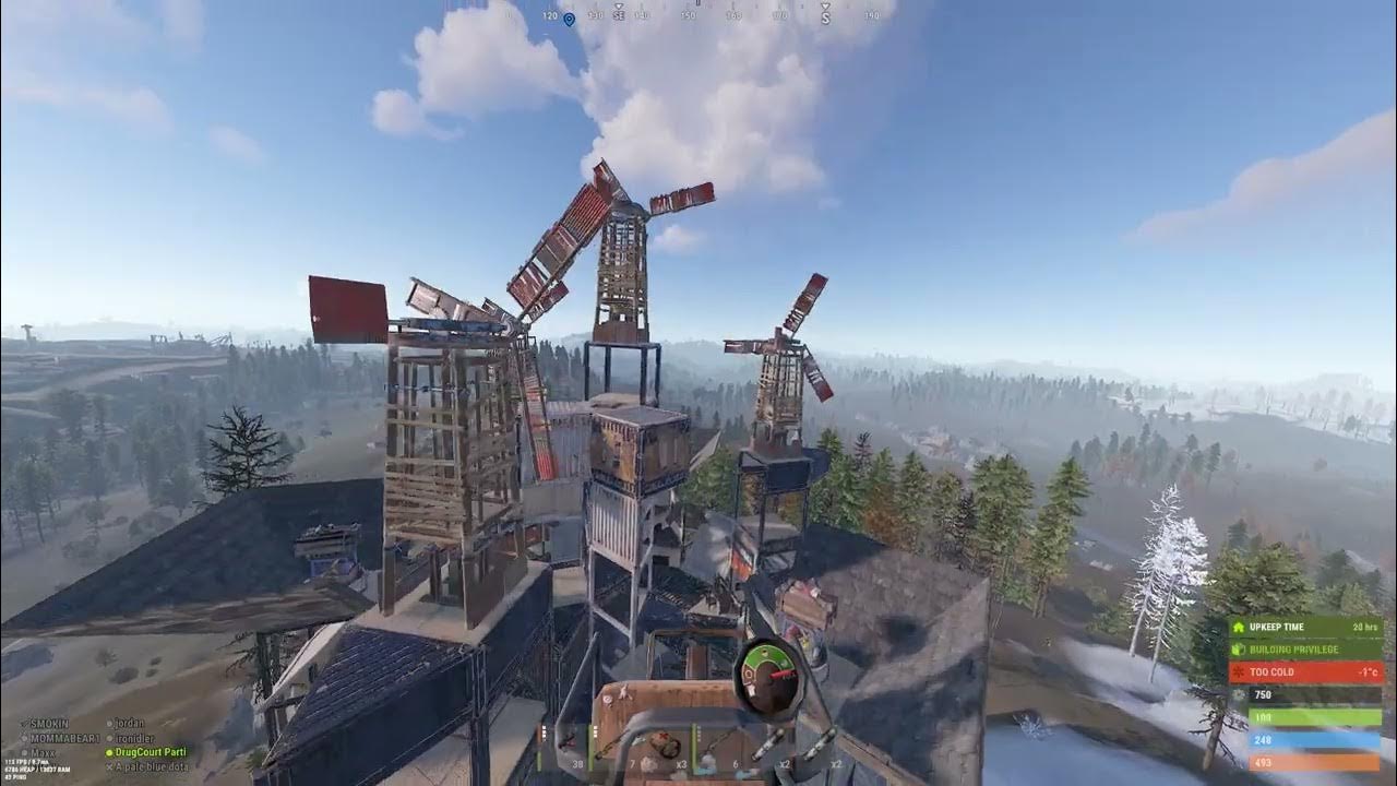 RUST Vanilla, returning from recycler to base, SOLO build. - YouTube