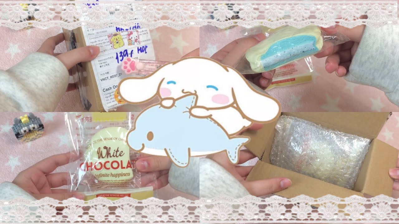 [UNBOXING SQUISHY °˖🫐 ⋆｡˚꩜] Cùng mih khui đơn hàng oder siu xink🤓 # ...