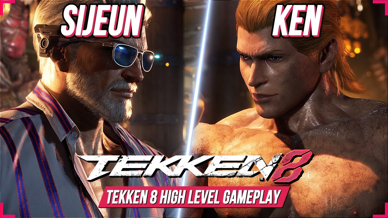 TEKKEN 8 ⚡ Sijeun (VICTOR) vs Ken (STEVE) Aggressive Gameplay ⚡ T8 Rank ...