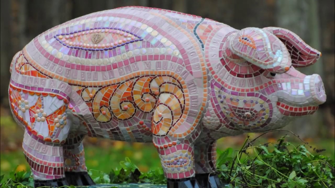 Mosaic Art by Brenda Pokorny - YouTube
