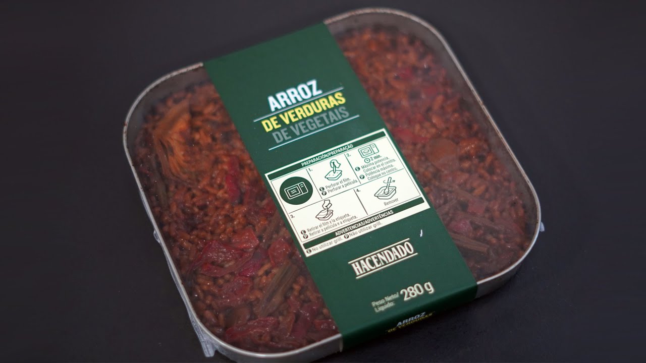 Arroz de Verduras Hacendado Mercadona - Buscando los Mejores Platos ...