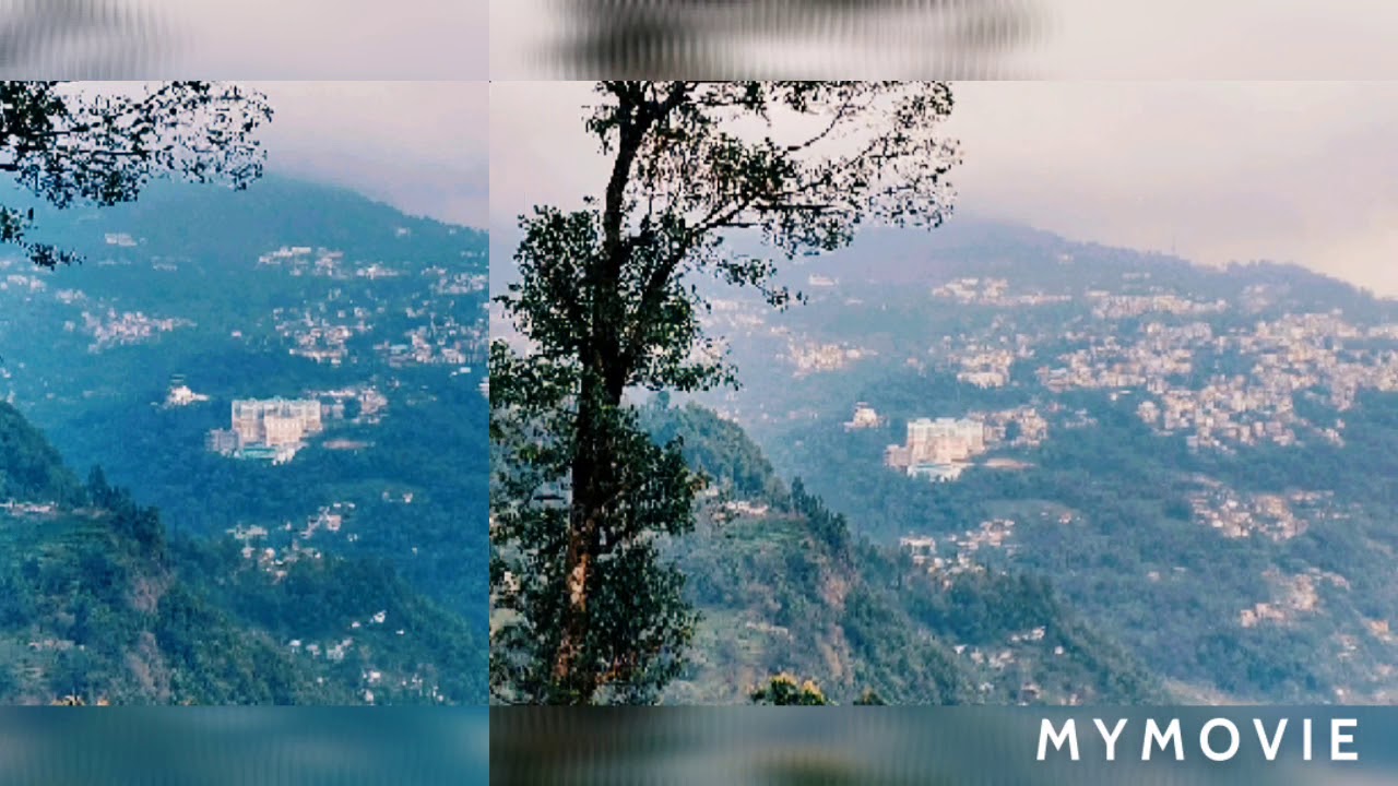 PANORAMIC VIEW OF GANGTOK CITY FROM RANKA - YouTube