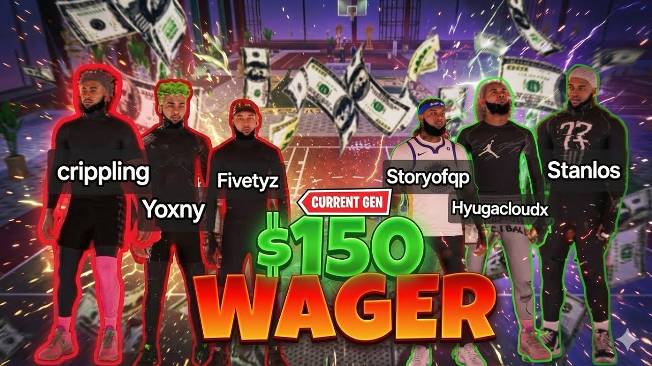 $150 Wager Match: Taking on the Best Team and Guard on NBA 2K24 Current ...