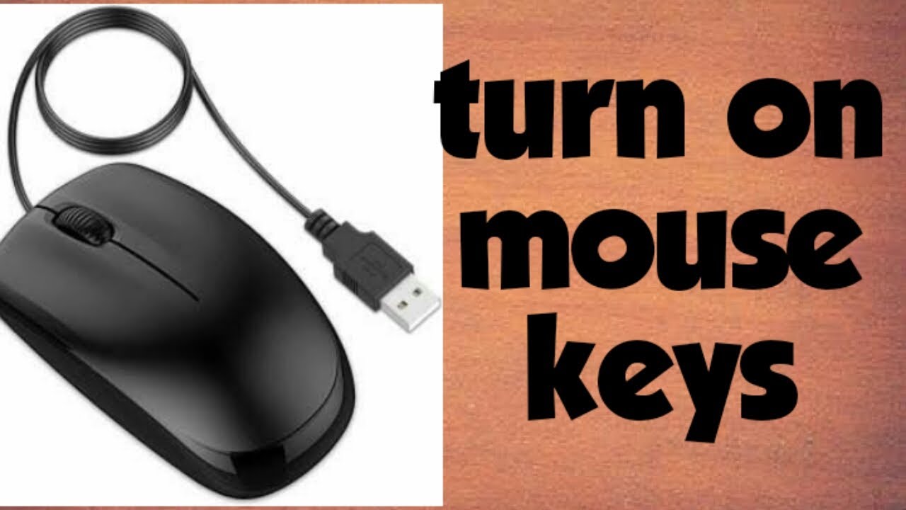 Turn On Mouse Keys In Window 10 Youtube