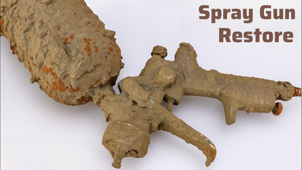 Very Rusty Gun Restore Restoration Tool Rusted Gun Restore - YouTube