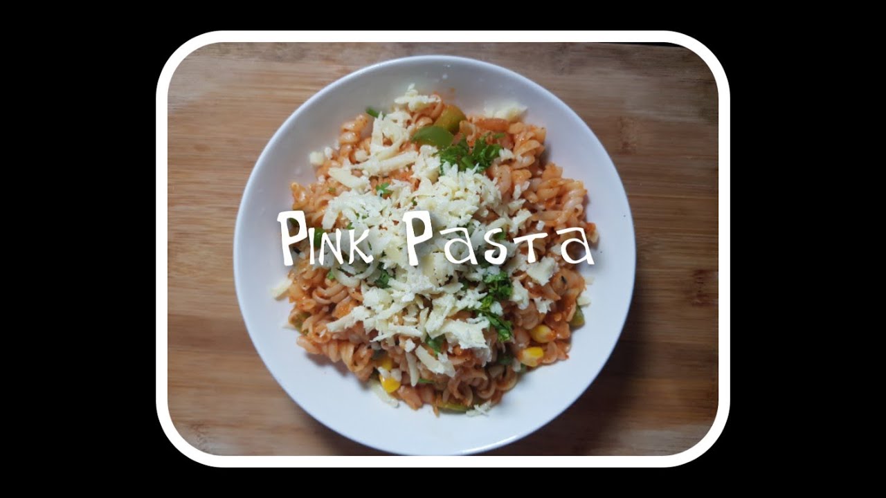 Pink pasta...easy to make yummy pasta...recipe no 49 - YouTube