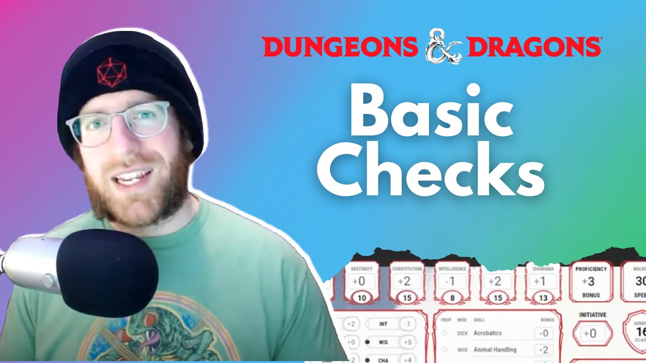 Dungeons and Dragons - Basic Checks - YouTube