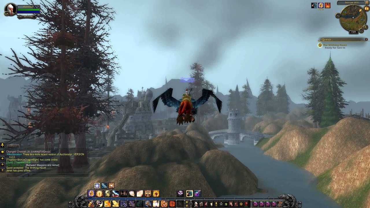 Quest 315: The Writhing Haunt (WoW, human, paladin) - YouTube