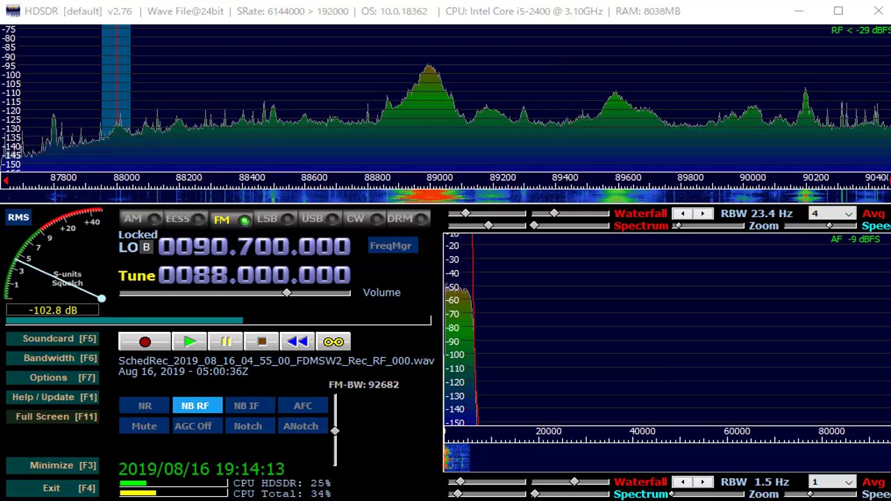 88 0 MHz Radio Foorti (Bangladesh) tent. Aug 16,2019 0500 UTC - YouTube