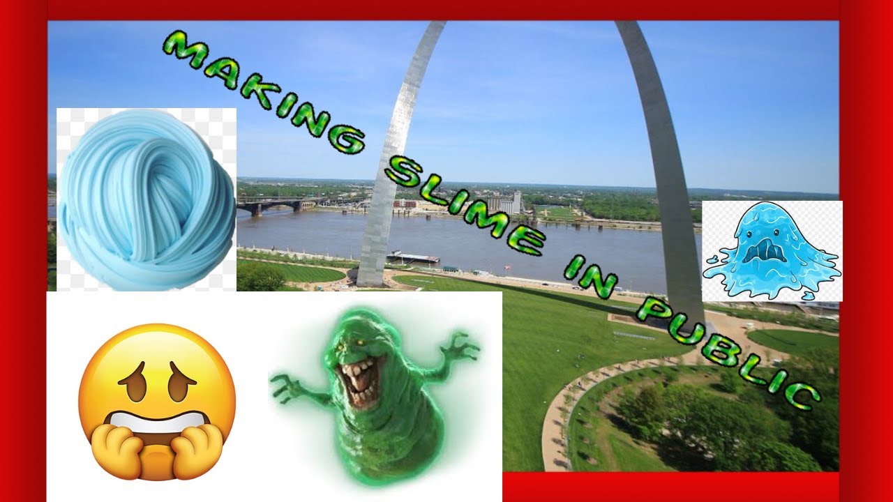 MAKING SLIME IN PUBLIC- EVERYONE WAS WATCHING US 😂😂 - YouTube