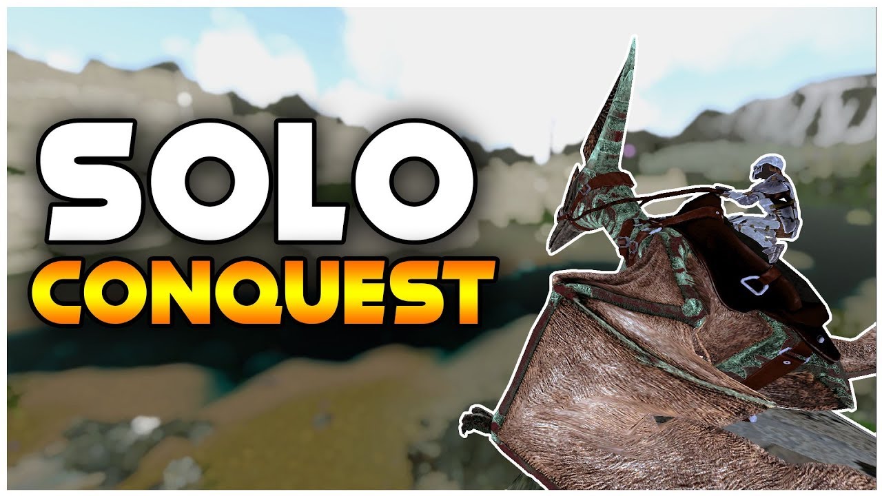 Starting SOLO On Conquest! | ARK Official PvP - YouTube