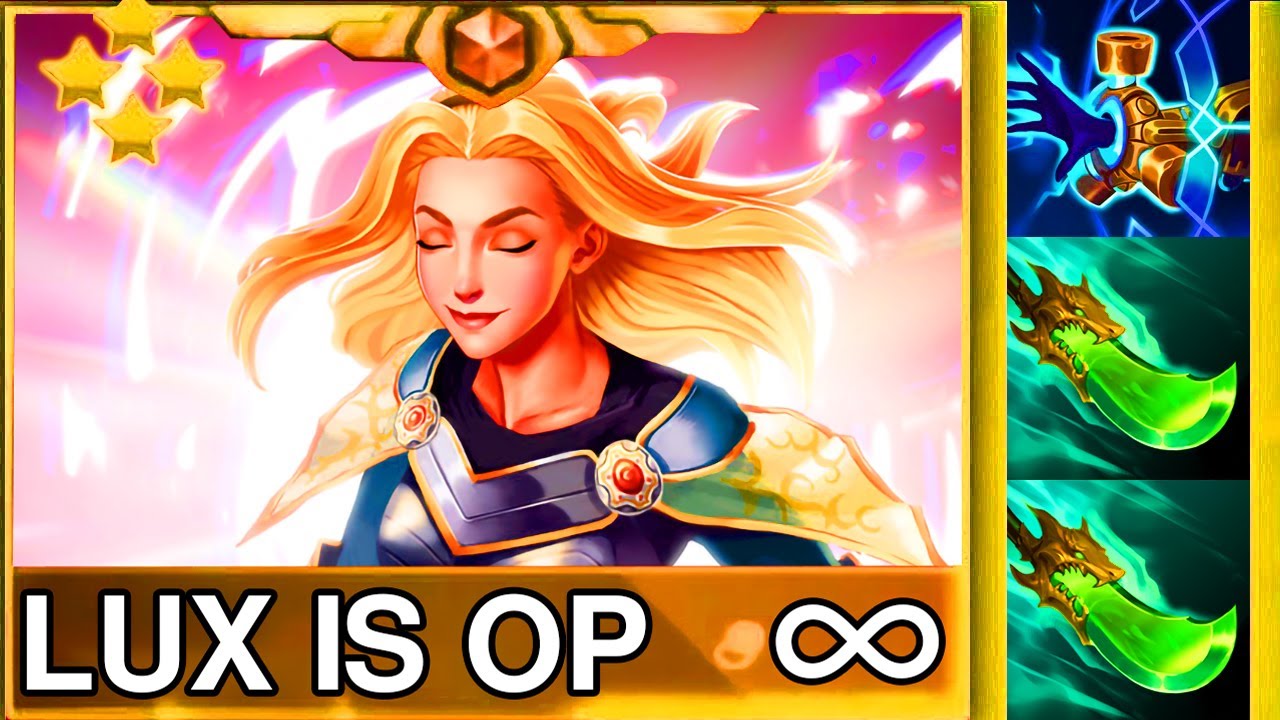INFINITE DAMAGE HACK! LIGHTNING LUX 3 STAR ⭐⭐⭐ | TFT SET 11 - YouTube