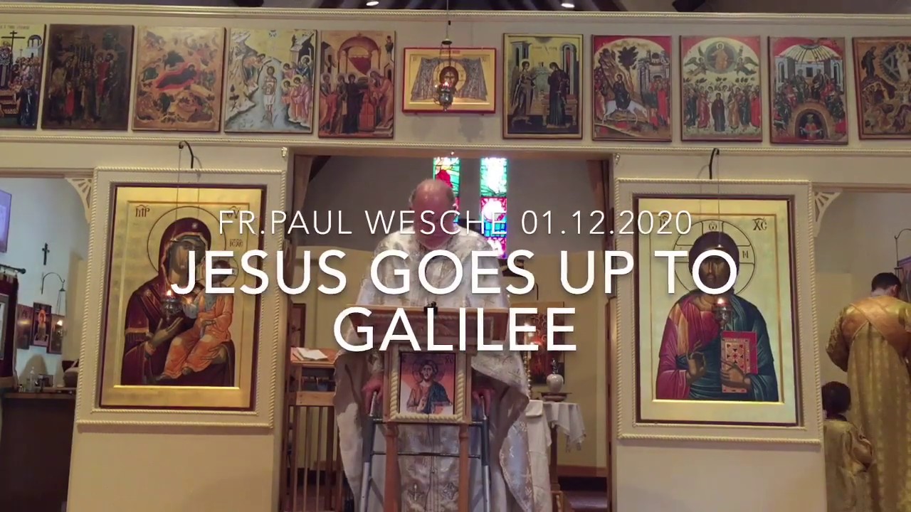Jesus Goes Up To Galilee. Sermon 01.12.20 - YouTube