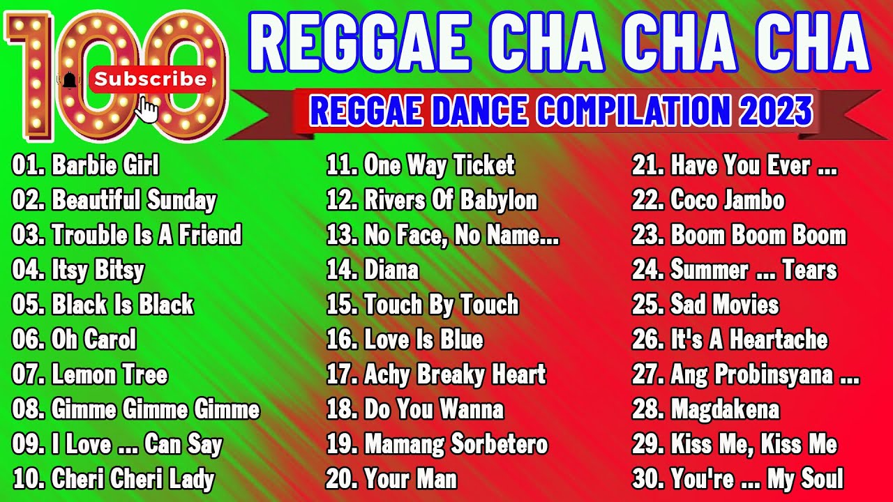 π΅π Reggae Music Mix 2023 Cha Cha Disco On The Road 2023 Reggae Love