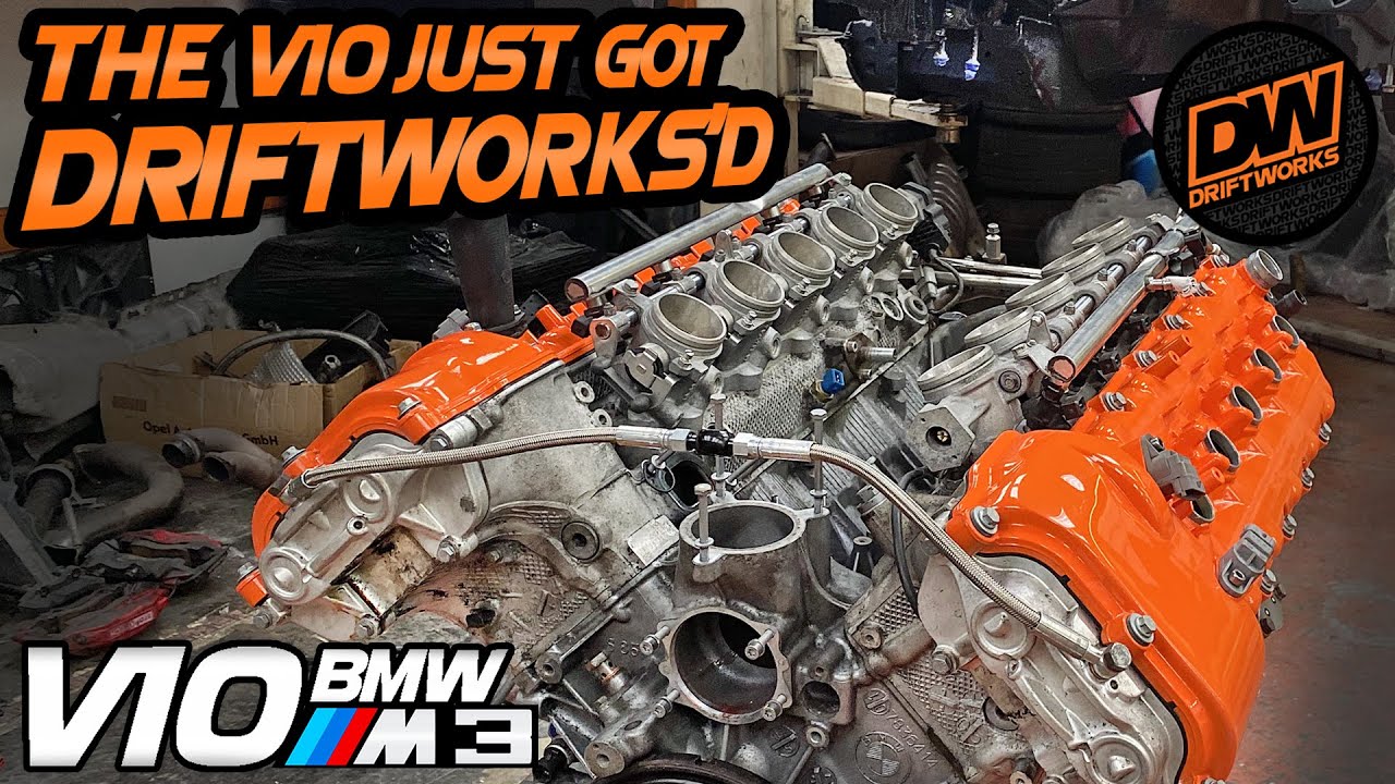 Painting V10 engine rocker covers - Driftworks BMW E46 M3 project Pt 26 ...